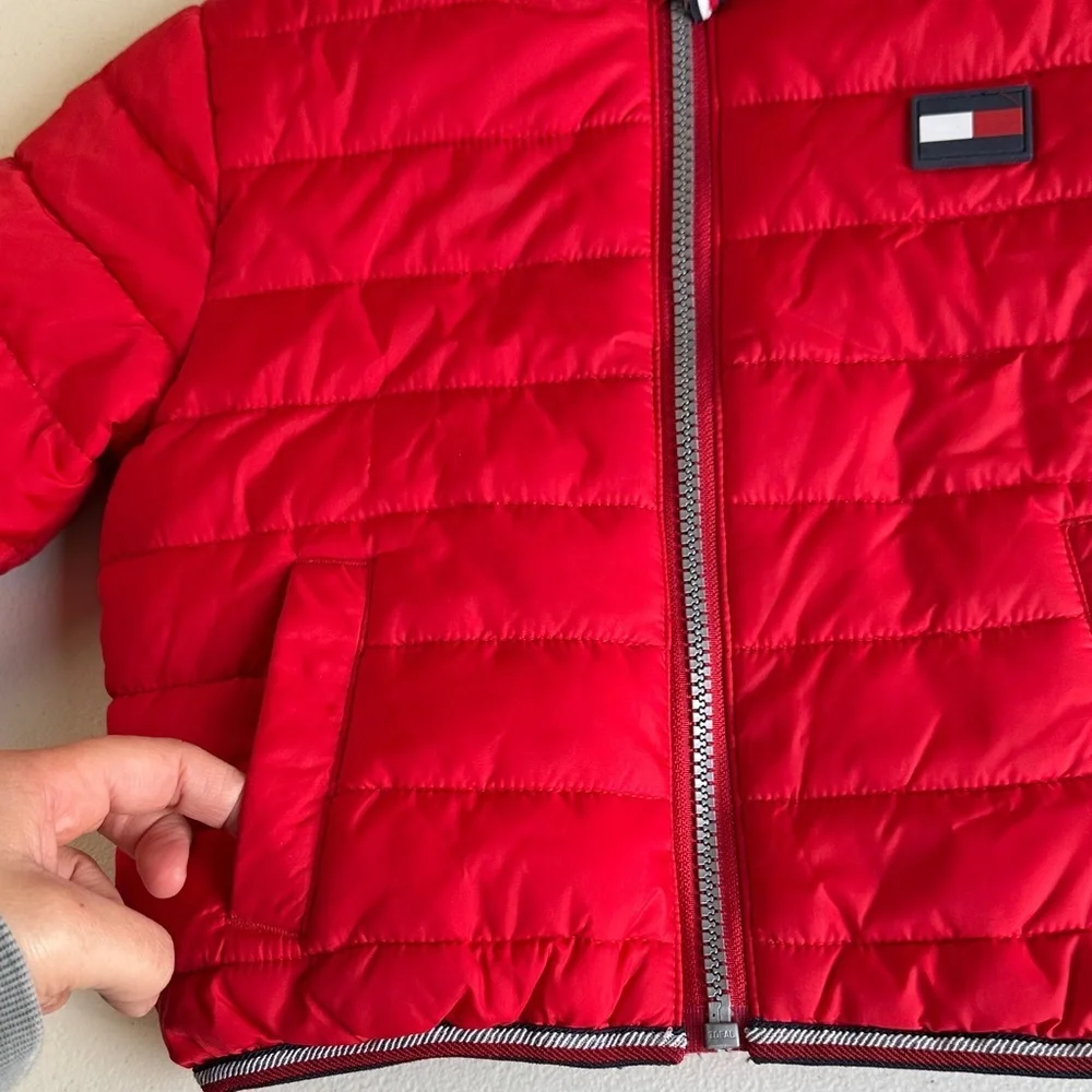 Tommy Hilfiger | Jackets & Coats | Tommy Hilfiger Kids Bright Red ...